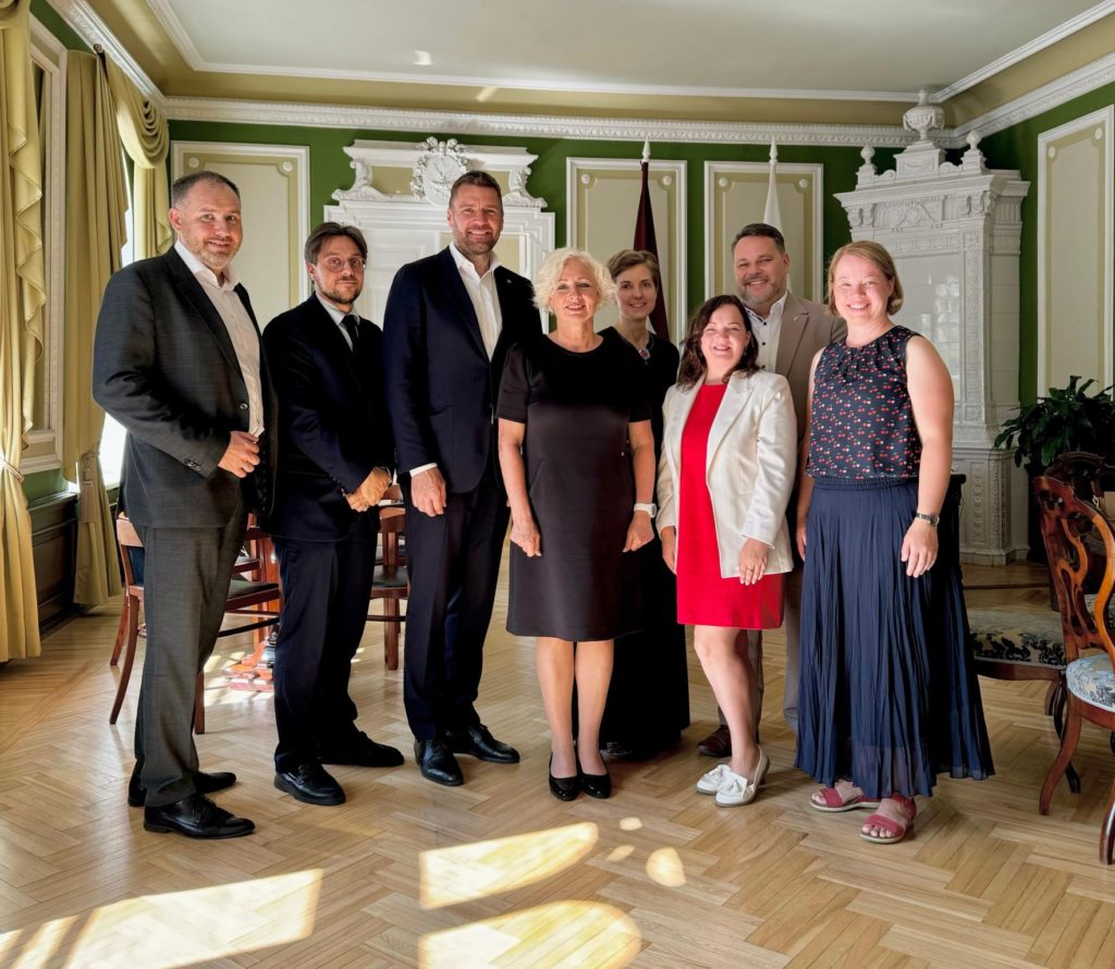 FICIL and CSR Latvia engage in a discussion with Saeima Speaker Daiga ...